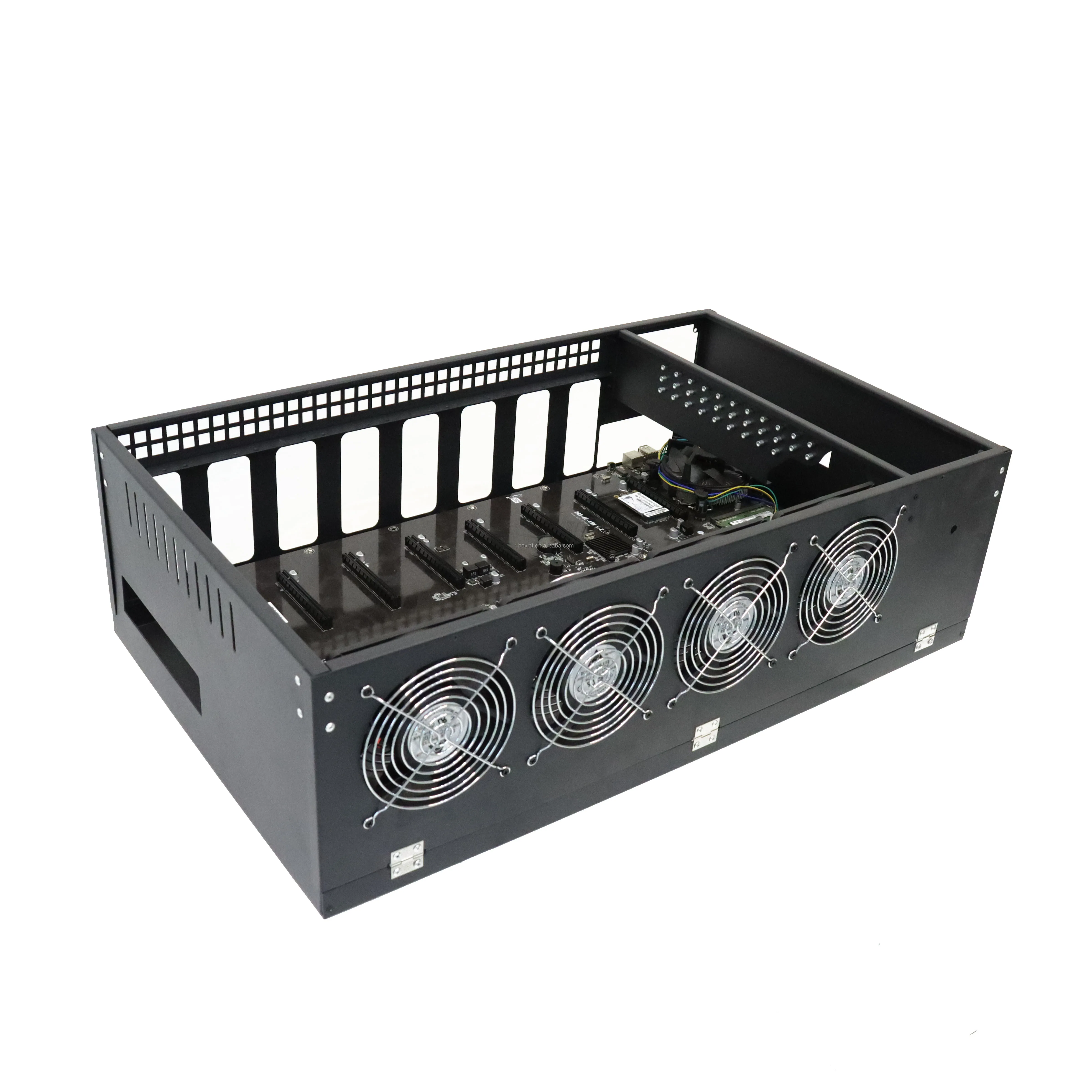 Factory Wholesale Aluminum Frame Gpu 8 Bay Server Chassis With Graphics ...