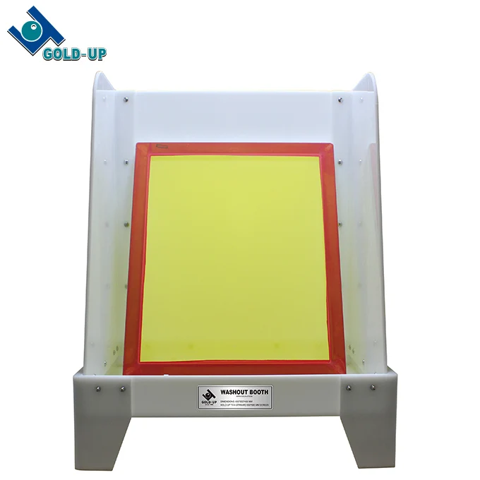 High Quality Screen Printing Washout Booth for Frame Cleaning