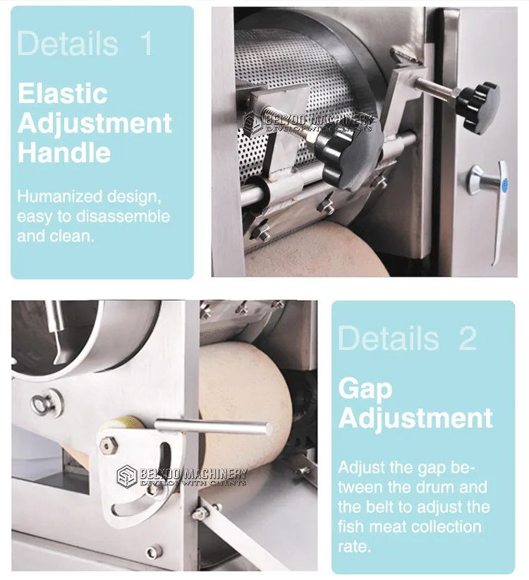 Carp Bones Removal Processing Fish Deboner Machine Fish Meat Bone ...