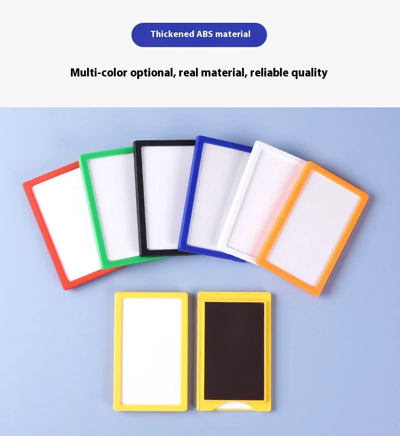 Magnetic Label Material Card Whiteboard Identification Plate Warehouse ...
