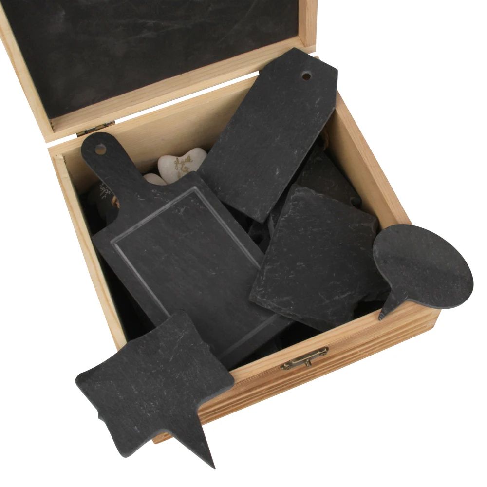 Plant Labels,Reusable Slate Plant Markers Natural Weatherproof Garden ...