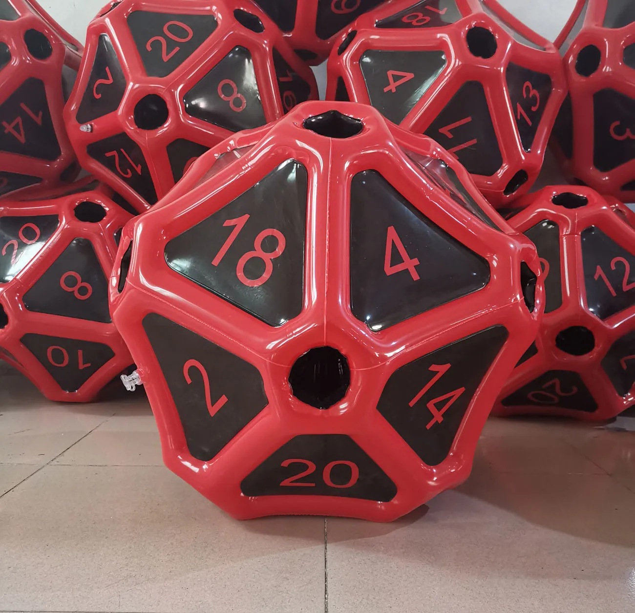Giant Inflatable D20 Dice - Perfect for Fun and Games