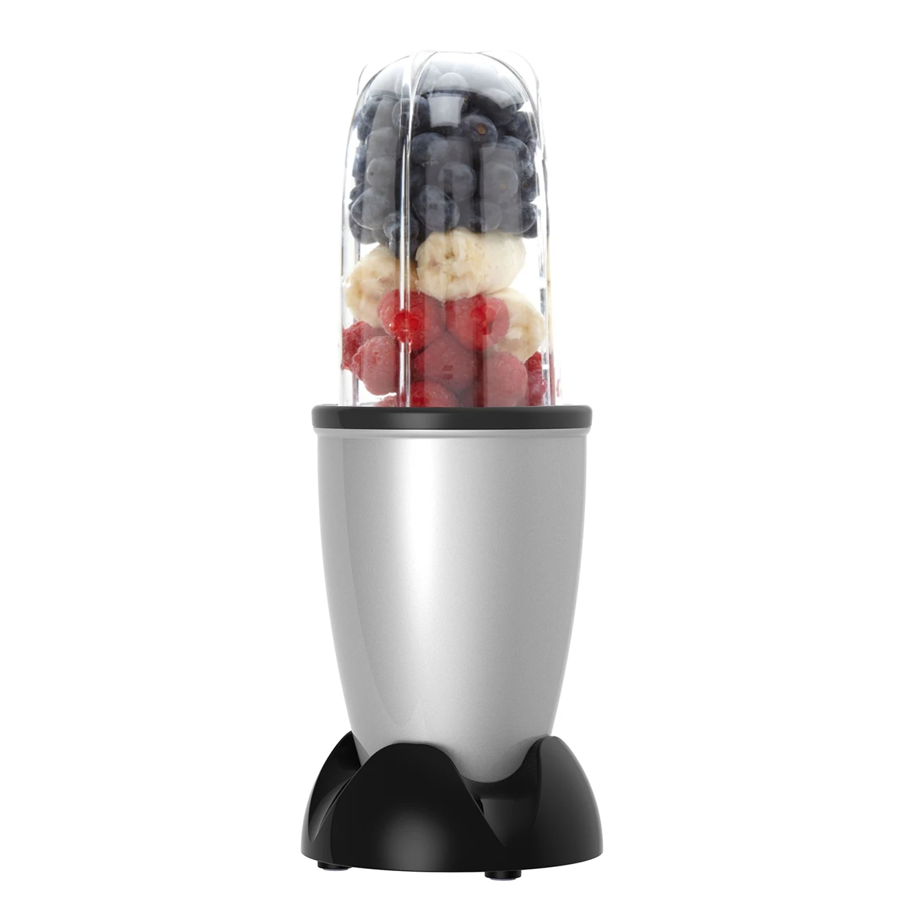 Electric Portable Personal Blender Push Button Controls Smoothies Maker ...