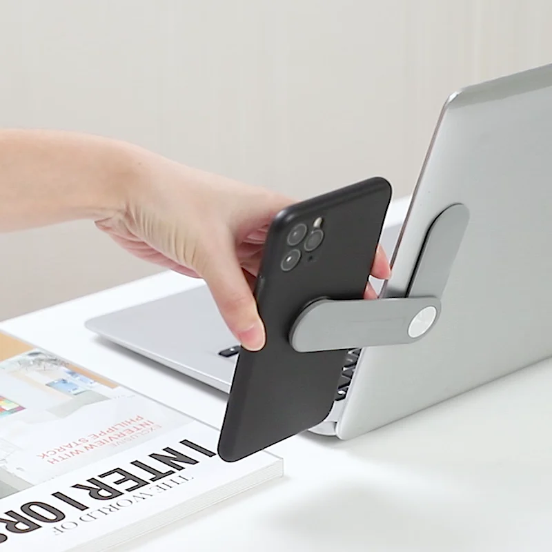 Universal Computer Laptop Flexible Magnetic Phone Holder Side Mount ...