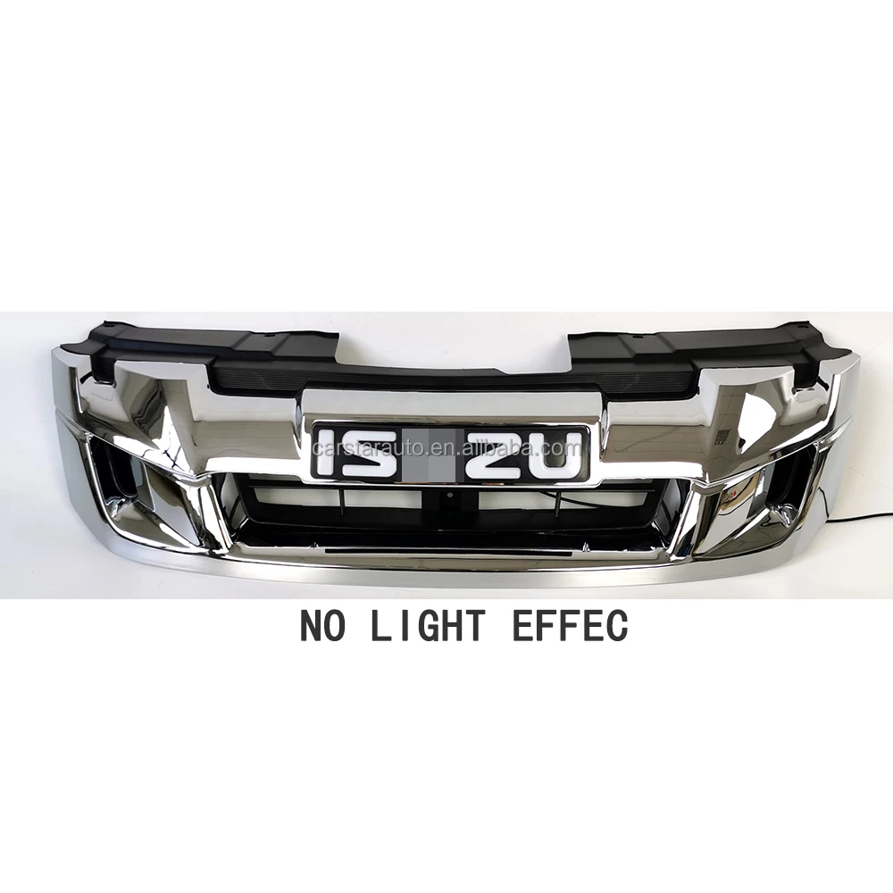 Pièces Auto Pickup Abs Led Couleurs Lumières Chromées Grille Pour Isuzu ...
