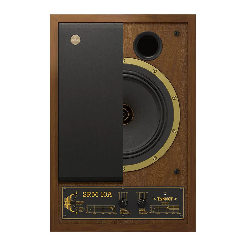 Tannoy SRM 10A Active 10-Inch Bookshelf Speakers for Studio and Indoor ...