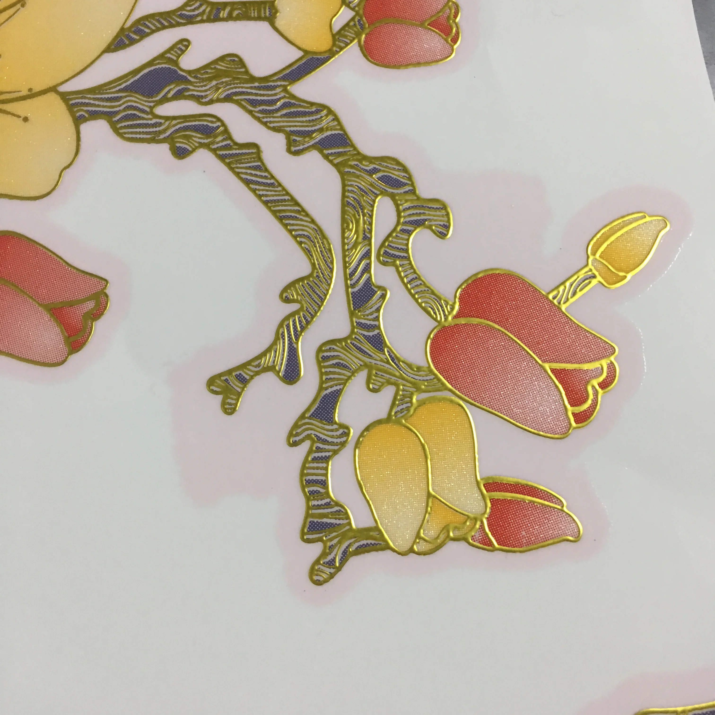 Customized Water Transfer Wood Furniture Decal Stickers