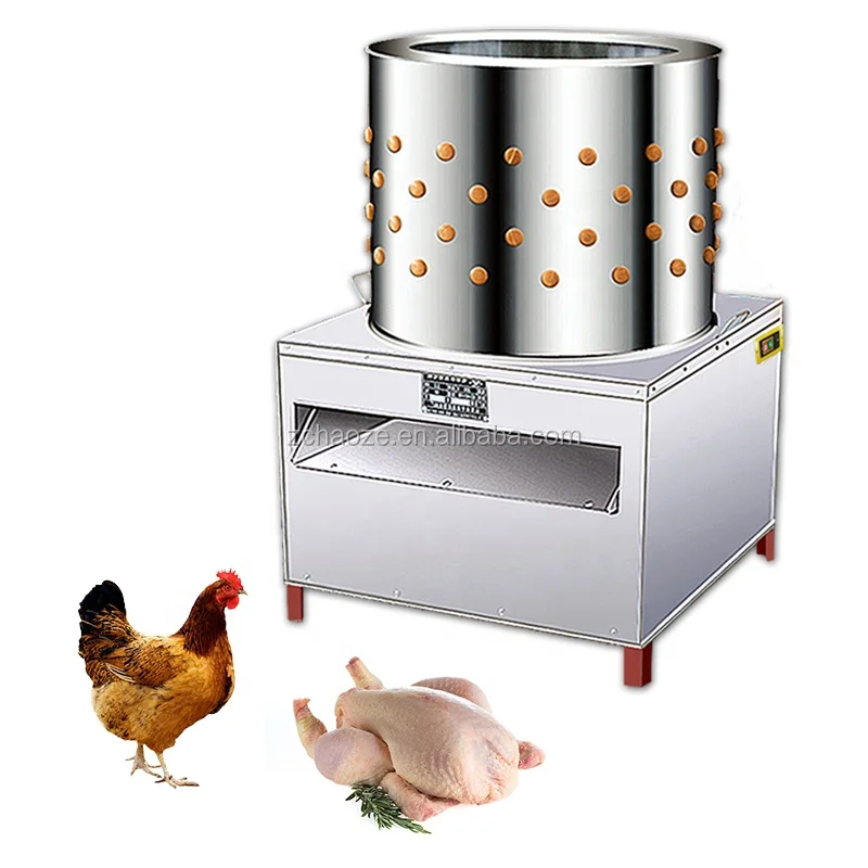 Stainless Steel Poultry Feather Remove Machine Chicken Plucker for 5 ...