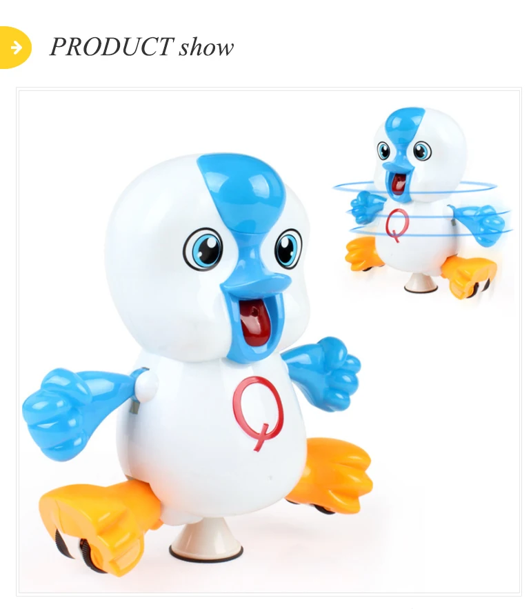 Best Selling Electric Musical Toys 360 Rotation Plastic Goose| Alibaba.com