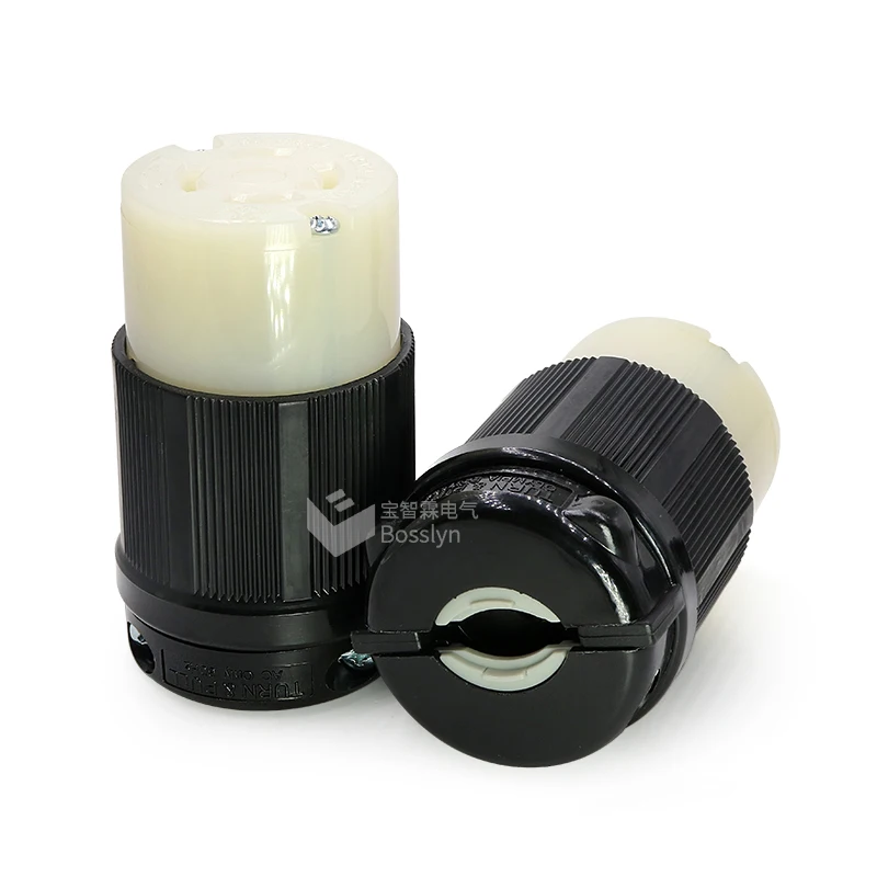 UL Listed Locking NEMA L16-30C Connector - 30A 480V