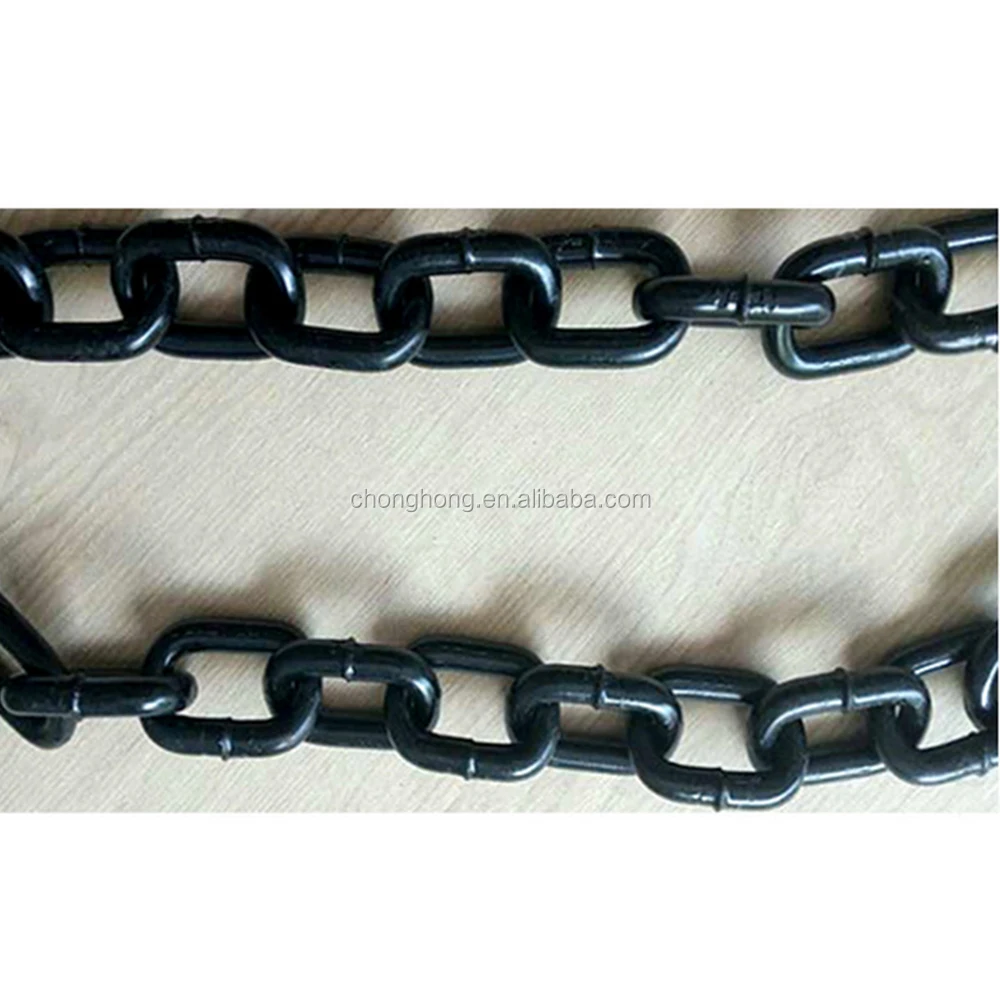 Us Standard Welded Chain Black G80 Alloy Steel Material Short-mid-long ...