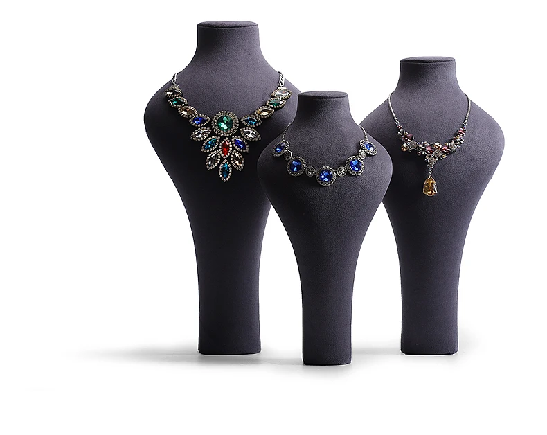 Digu Customize Jewellery Showcase Neck Displays Exhibitor Stand ...