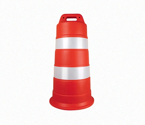 High Quality 1000mm Road Safety Pe Plastic Reflective Barrier Drum ...
