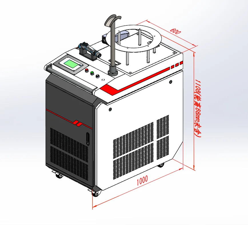 Mesin Las Laser Genggam Dengan Sistem Pengisian Kawat - Buy Stainless ...