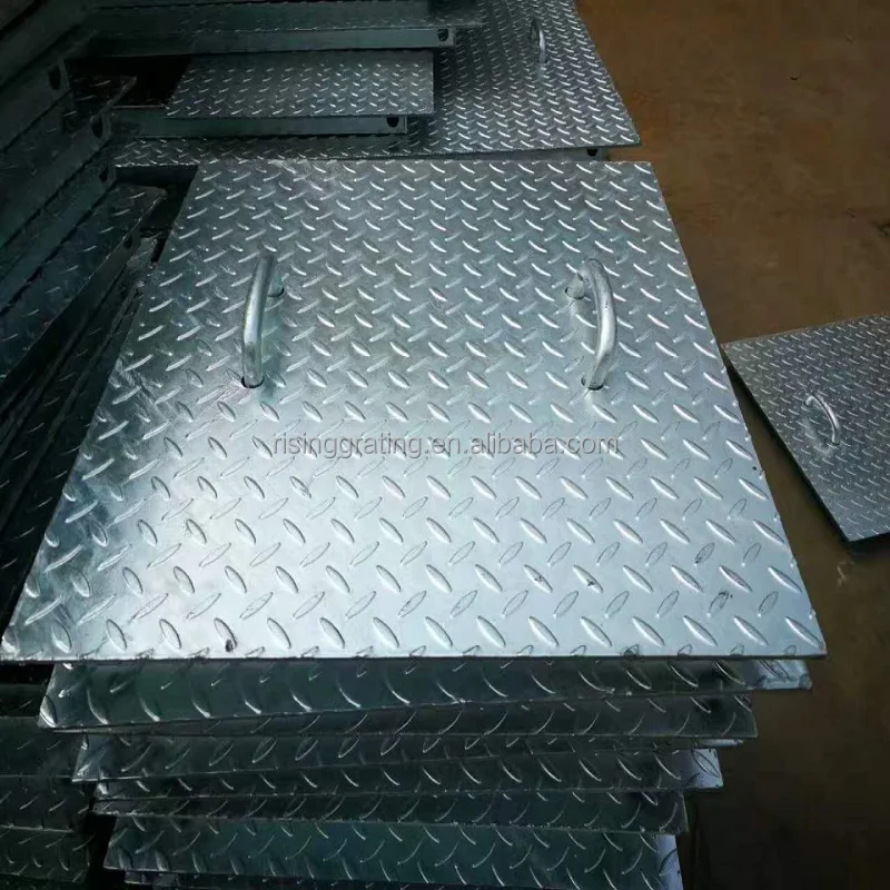Aluminum Chequered Plate Manhole Trench Cover - Buy Aluminium Checker ...