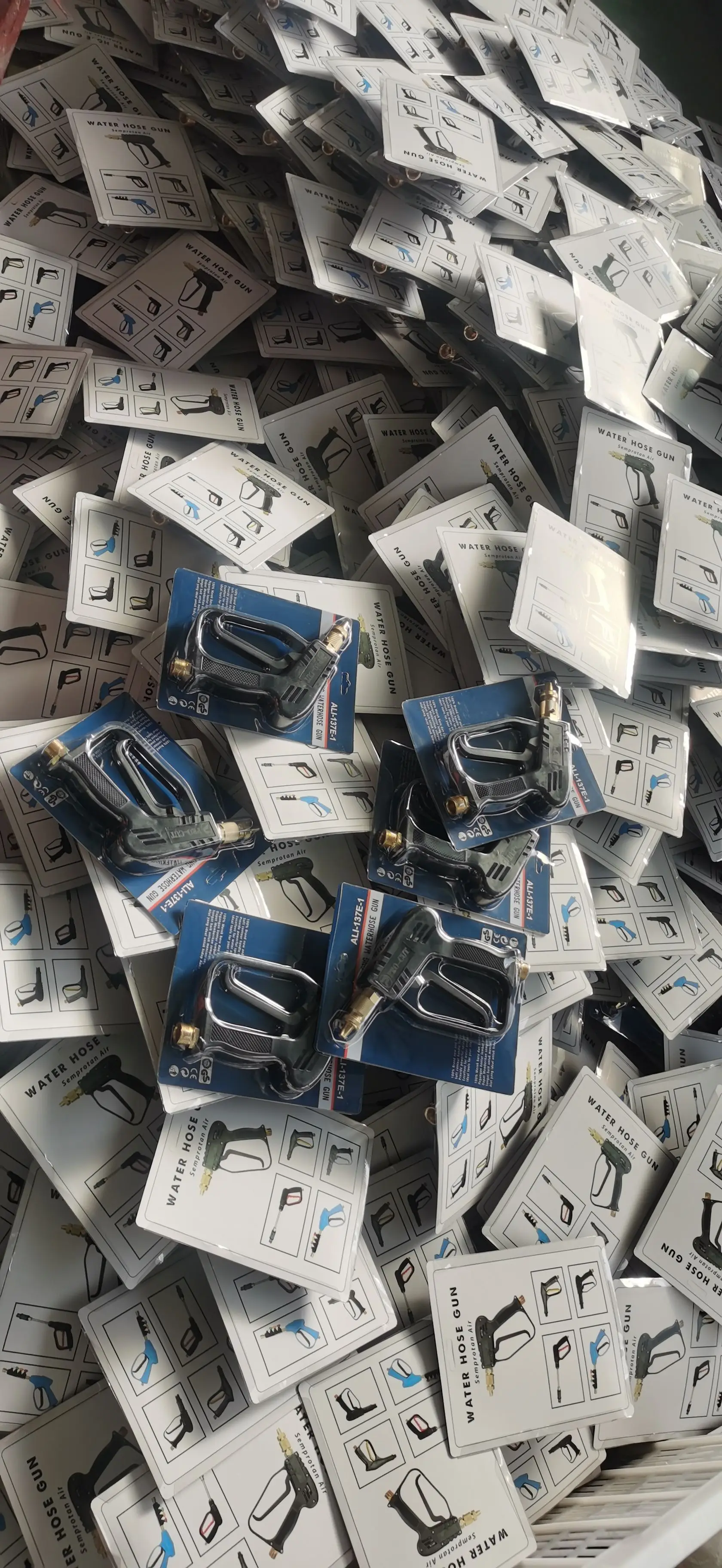 Duckbill Fan-Shaped High-Pressure Plastic Water Gun for Home Car Wash ...