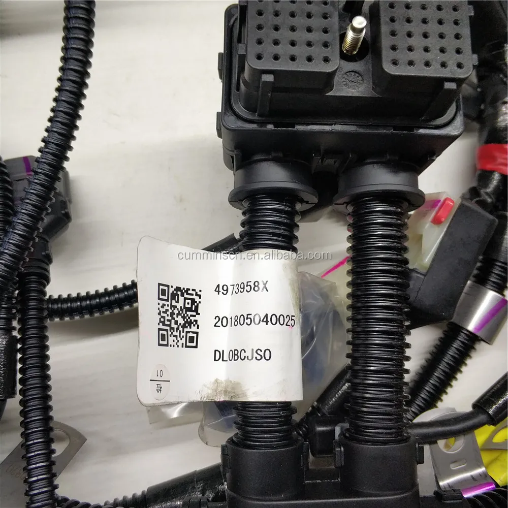 Cummins QSC Electronic Control Module Wiring Harness 4943176