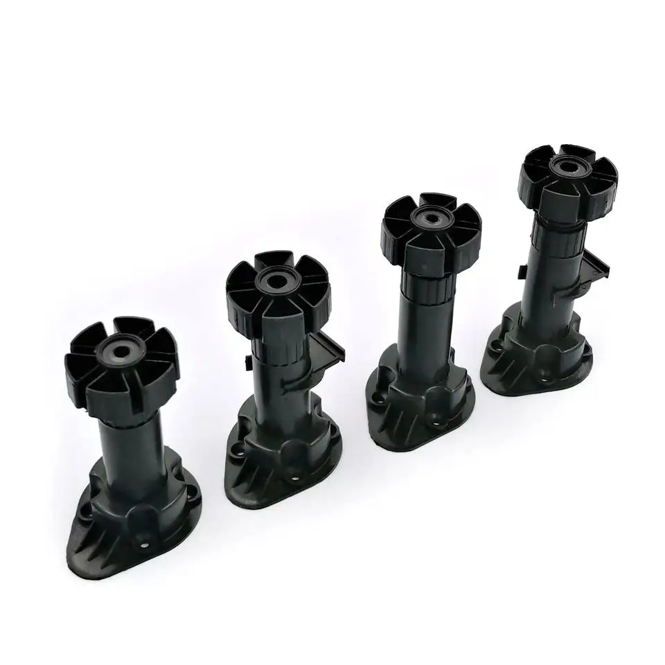 Unit Plinth Feet for Kitchen Cupboard Adjustable Cabinet Legs Furniture ...