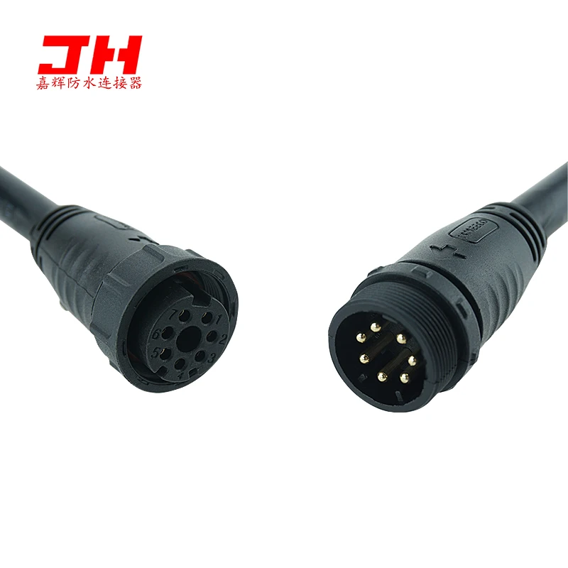 M20 Waterproof Connector Ip67 Ip68 Female And Male Plug Led Circular ...