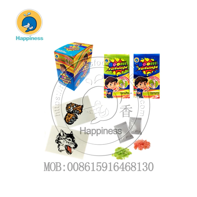 Fruit Popping Candy with Tattoo Sticker Jumping Candy| Alibaba.com