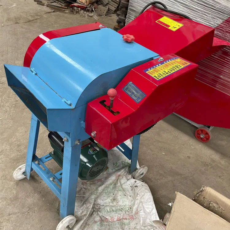 Farm Animal Feed Grass Straw Chopper Chaff Cutter Machine Hay Chopper ...