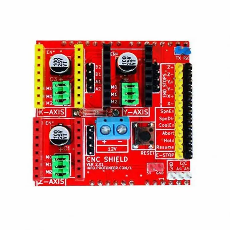 Cnc Shield V2 V3 A4988 Controller For Diy 3d Printer - Buy Cnc Shield ...