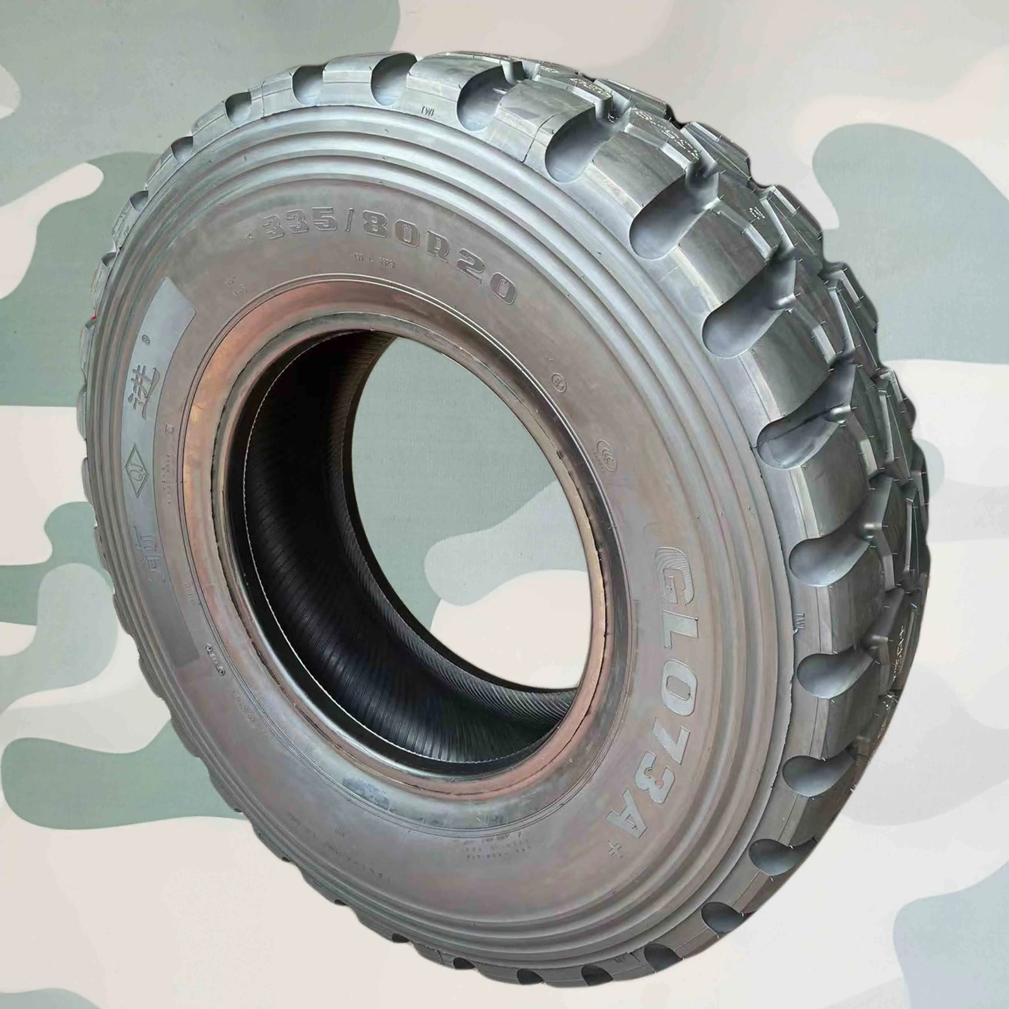 Dongfeng Mengshi Tire - Durable 335/80R20 off-Road Option