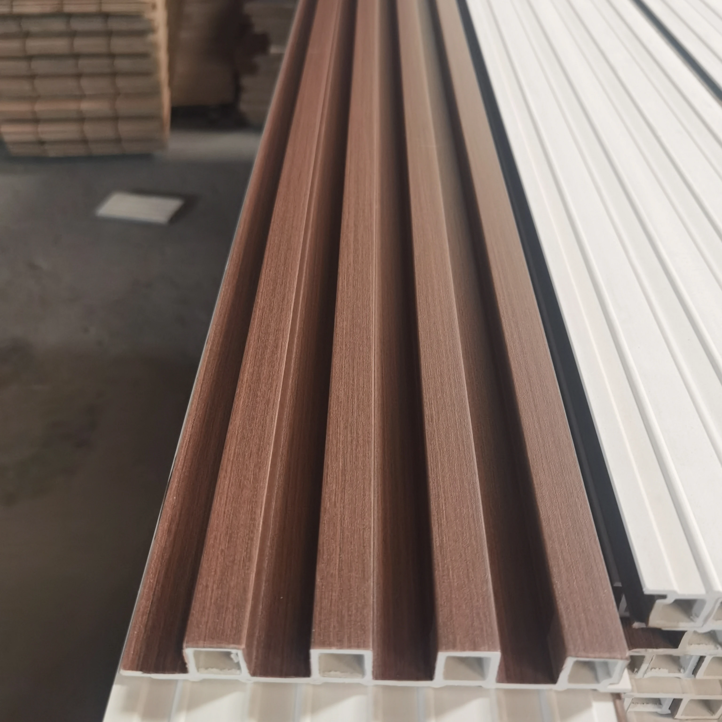 Interior Wpc Panel Insulated Office Ceiling Half Round Interior Wpc ...