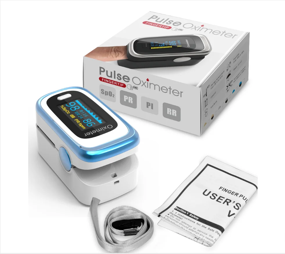 Medical Oxygen Monitor Saturatiemeter Oximeterpulse Finger Pulse ...