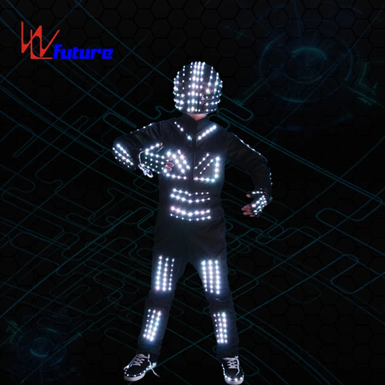 Future Costume For Led Robots Tron Dance Costume With Led Lights - Buy ...