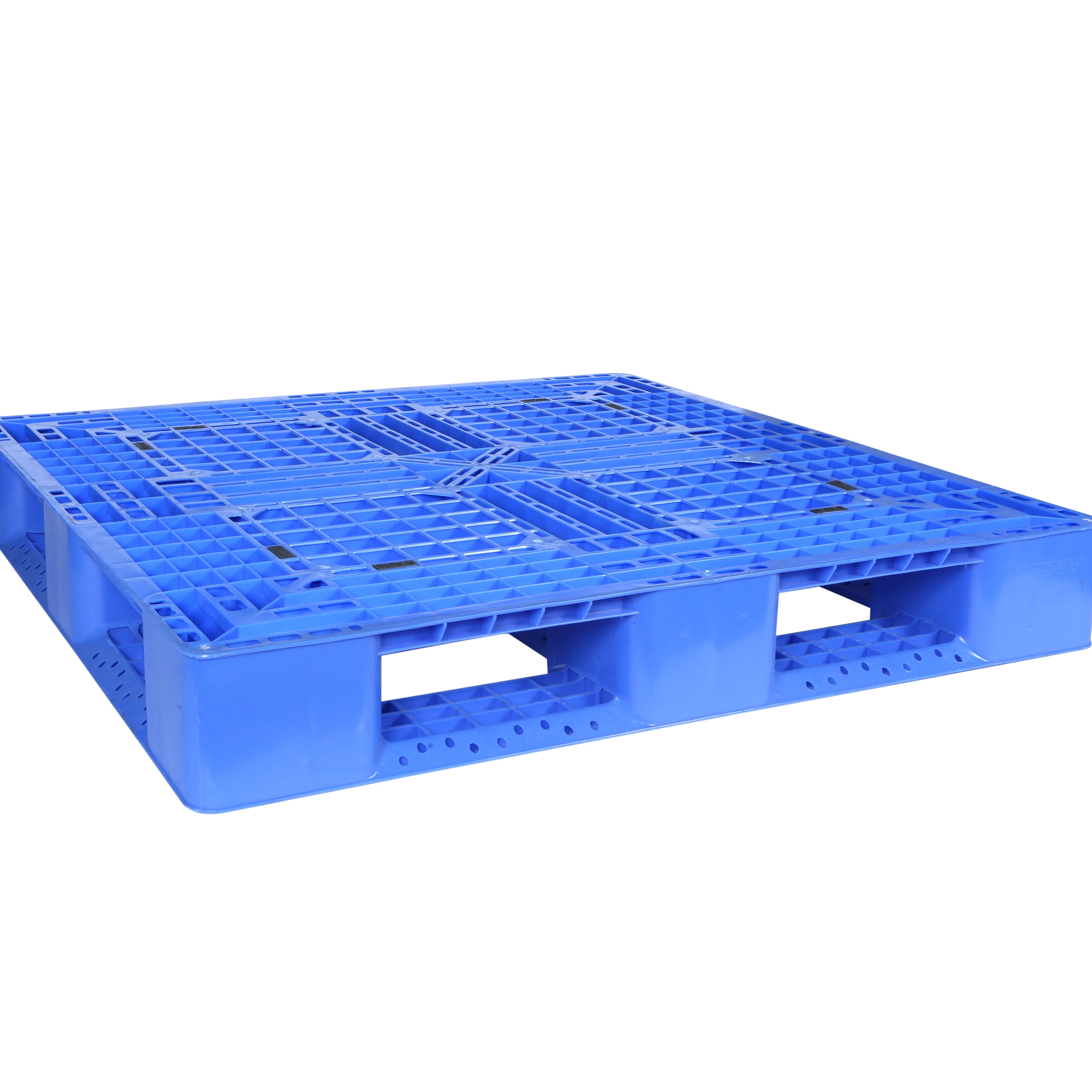 Structural Plastics Stackable Platform Starter Grid Top Blue Plastic ...
