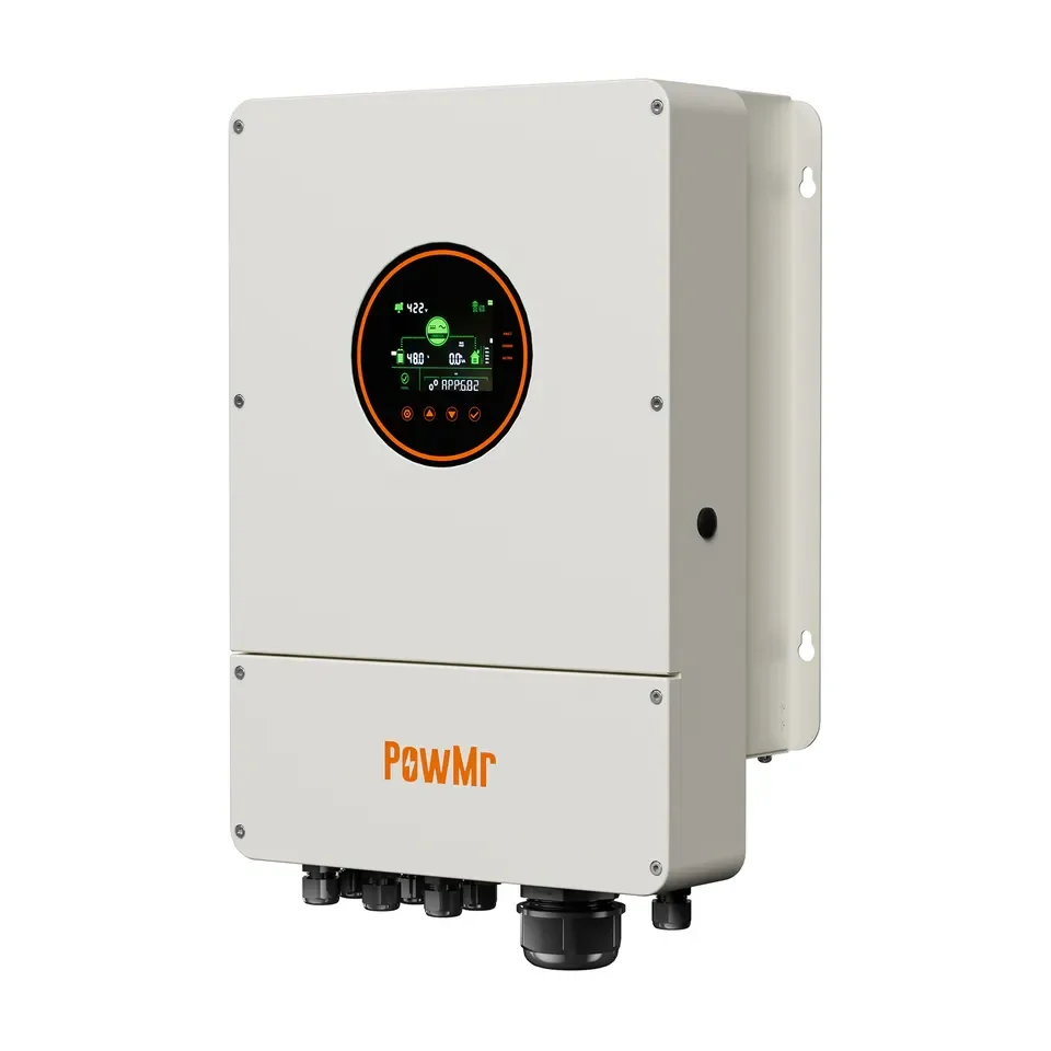 Powmr 5.5kw 48v Mppt 60a Ip65 Single Phase European Standard All In One ...