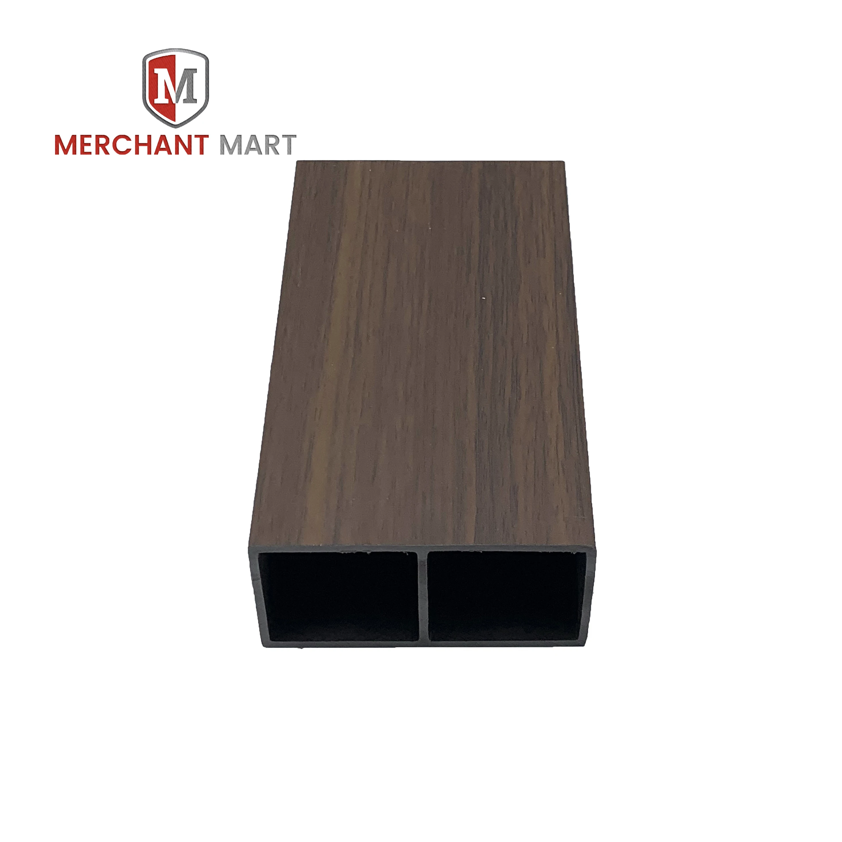 Easy Install Wpc Composite Plastic Wood Timber Tube Interior Decorative ...