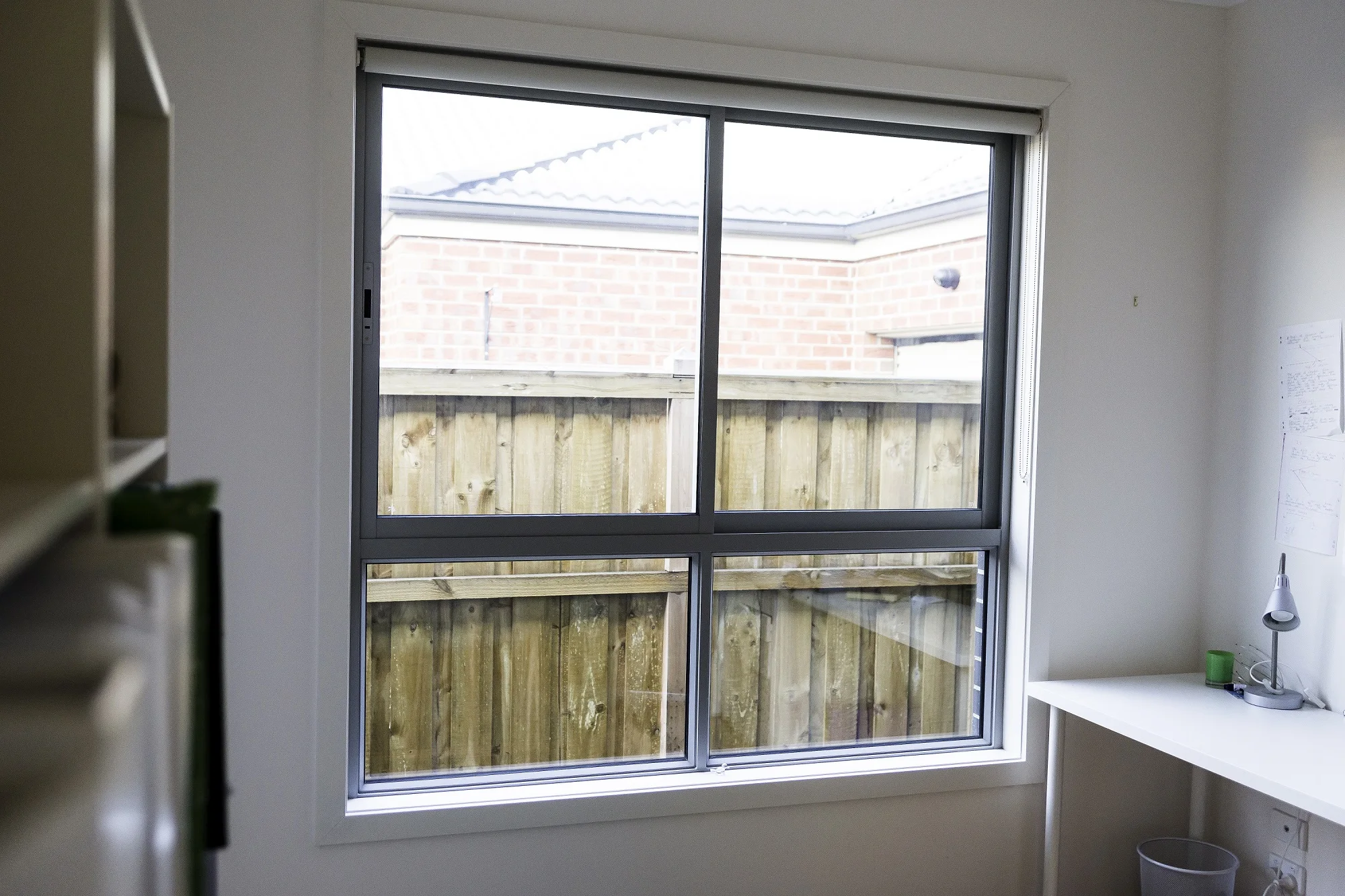 Triple Tracks Double Glazed Aluminum Sliding Balcony Window 3 Tracks ...