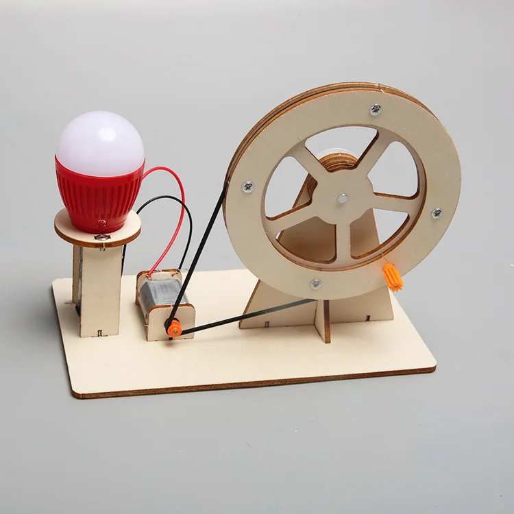 Science Experiment Hand Crank Generator Diy Material Package - Buy ...