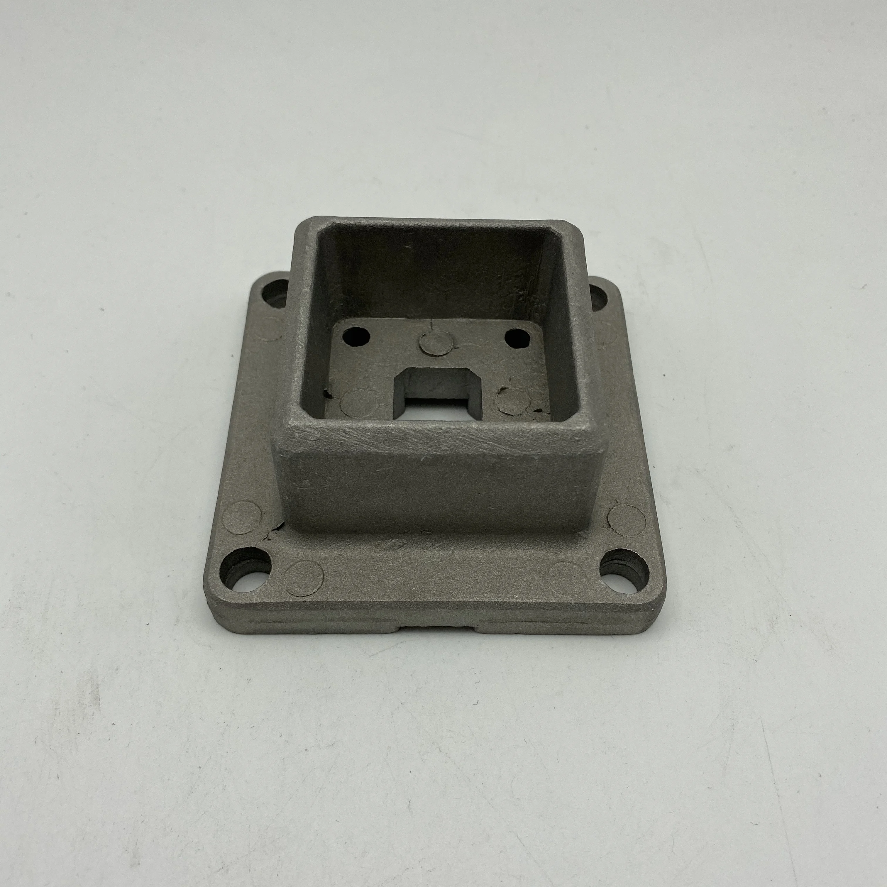 Celia Aluminium Fence Railing Post Base Support For 2" Square Post ...