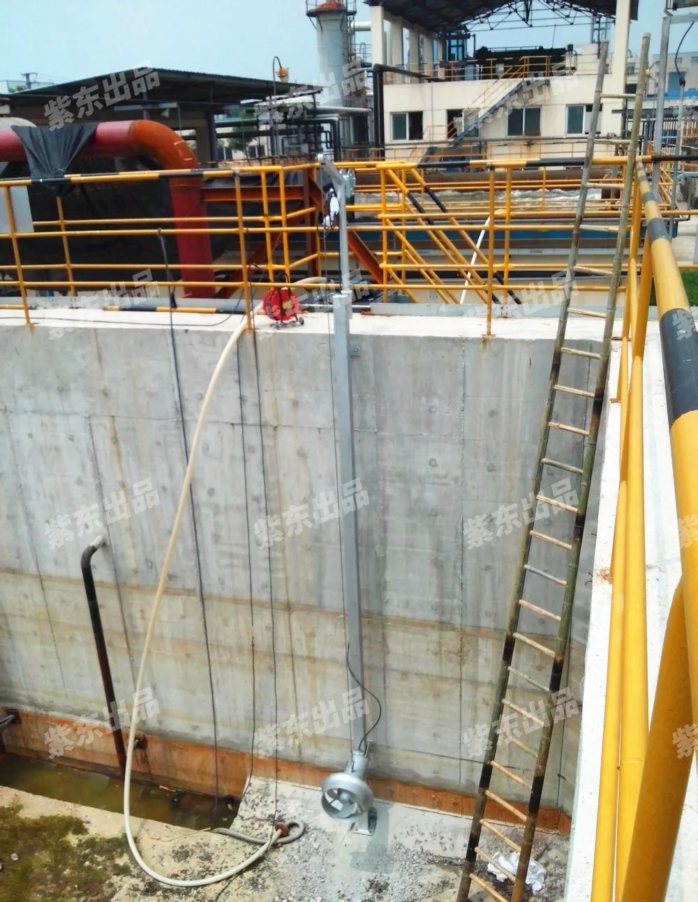 China Submersible Mixer Wastewater Treatment Mixing Tank Anaerobic Tank ...