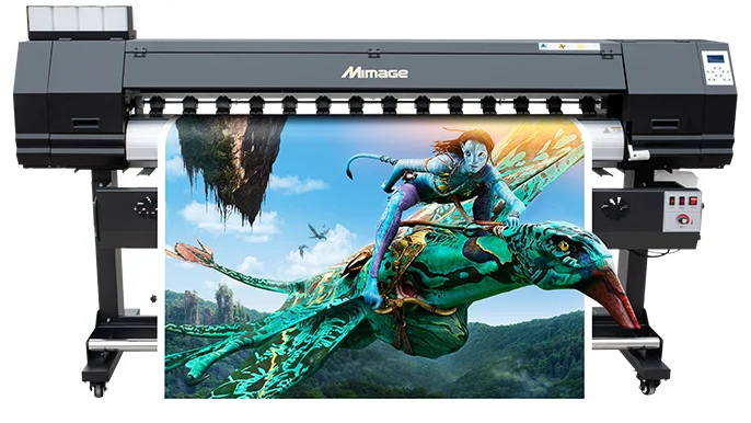 Flex Printer Eco Solvent Printer With Xp600 Print Head Vinyl Sticker ...