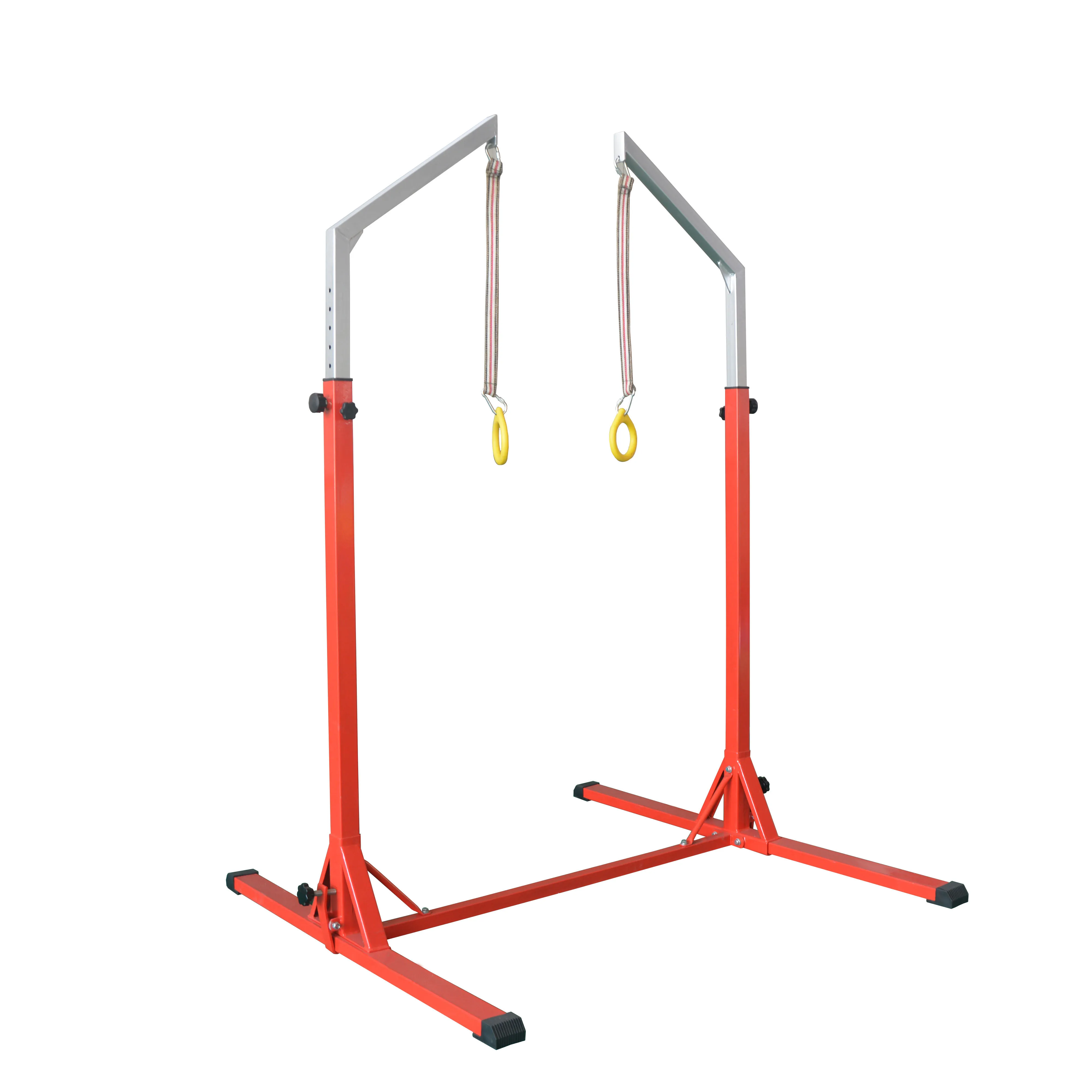 Kids Gymnastic Inline Circuit with Uneven Bars Rings Parallel Bars High ...