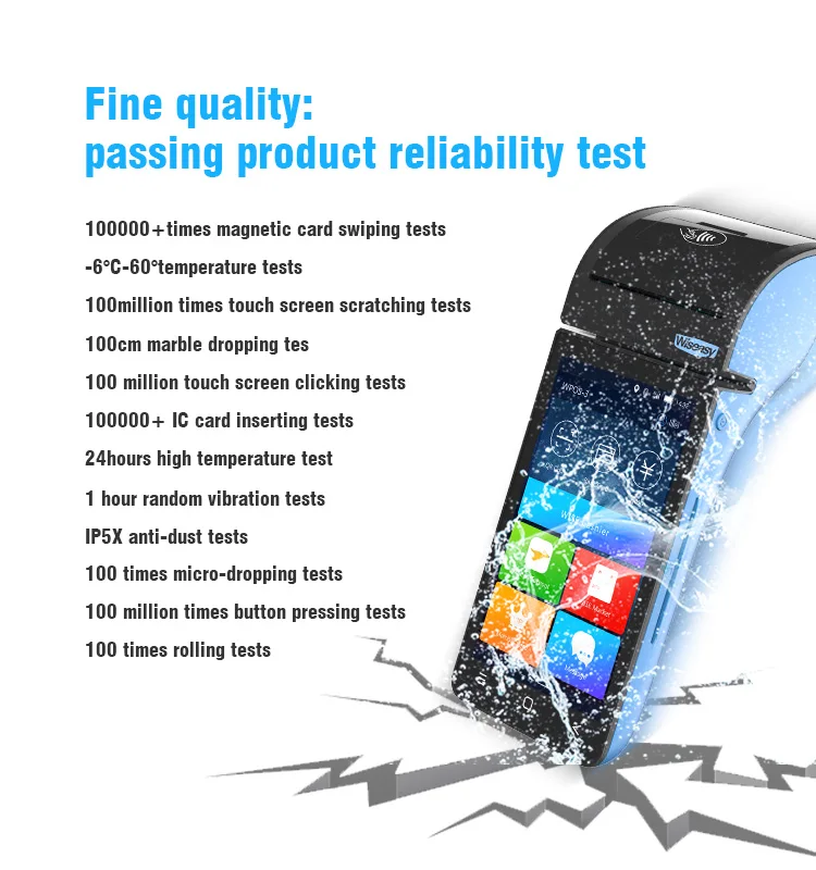 Smart Pos Android Handheld Eft Pos Wiseasy P3 Touch Pos Terminal - Buy ...