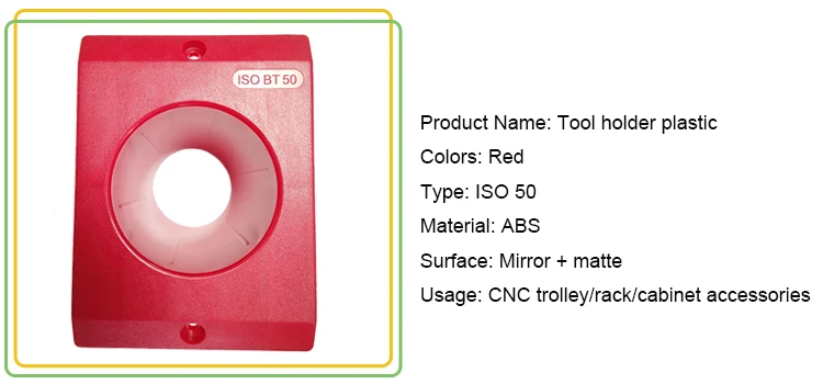 ISO 50 CNC Tool Holder Plastic - Efficient Storage Solutions
