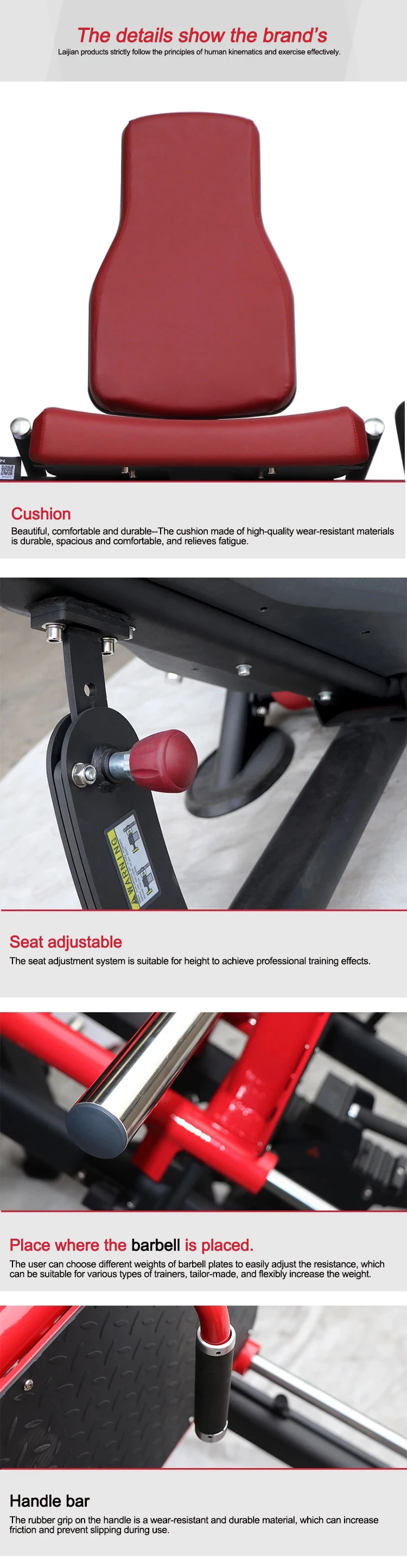 Gym Equipment - Leg Press 45 Degree Precor Leg Press Parts