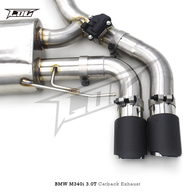 Oem For Bmw M340i/m340 G20 3.0t 2019-2022 Stainless Steel Exhaust Pipes ...