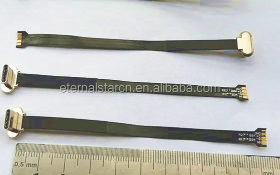 超薄下轮廓FPV 90度角60W PD快速充电电缆USB 3.1 C型FPC设计10Gbps 24p角C型| Alibaba.com