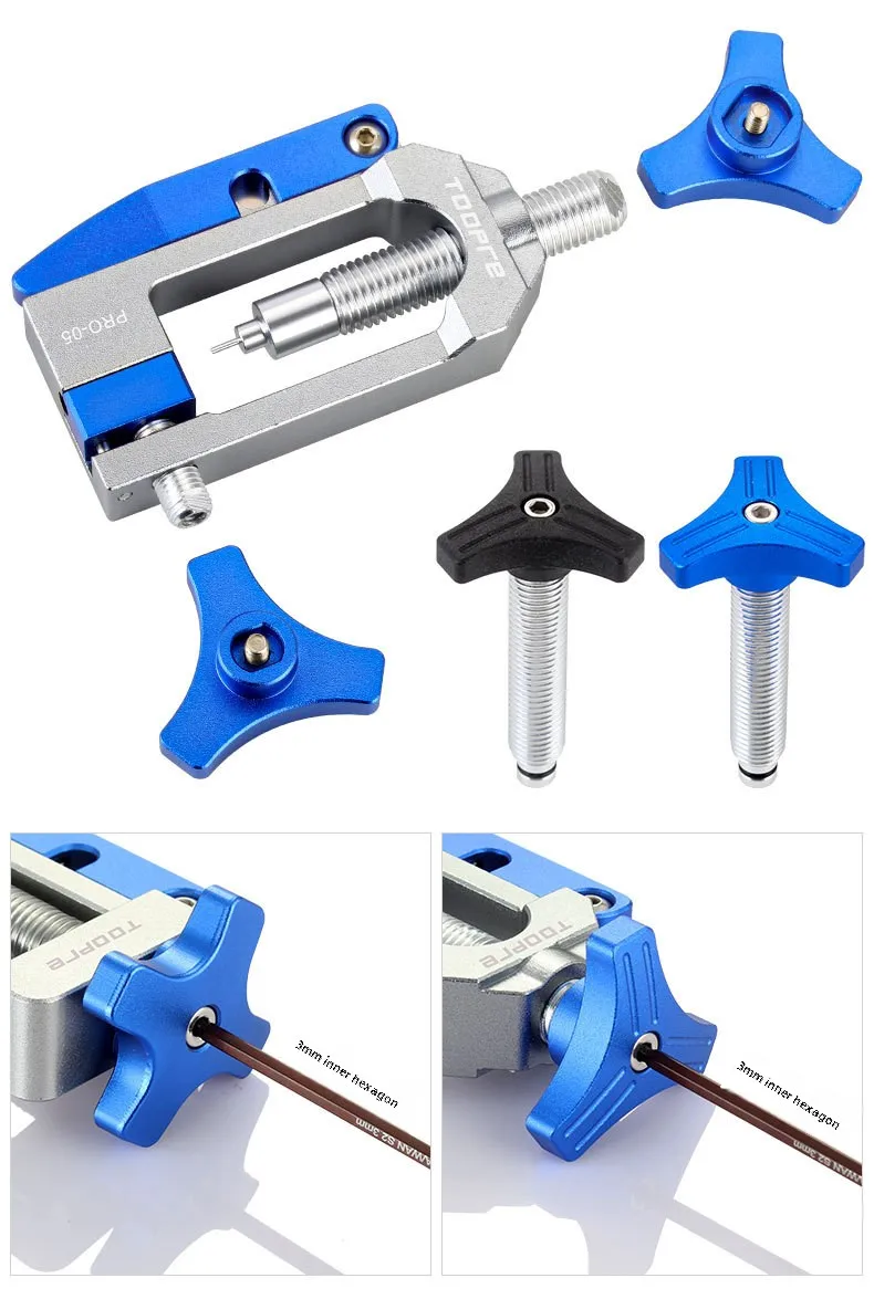 TOOPRE Five-Wire Body Compression Ring Insertion Tool T-Head Alloy Oil ...