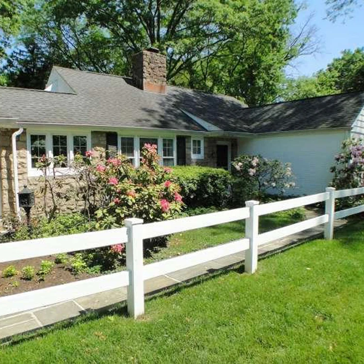 Vinyl Fence 2 Rail Pvc Horse Ranch Fence With High Quality - Buy Vinyl ...