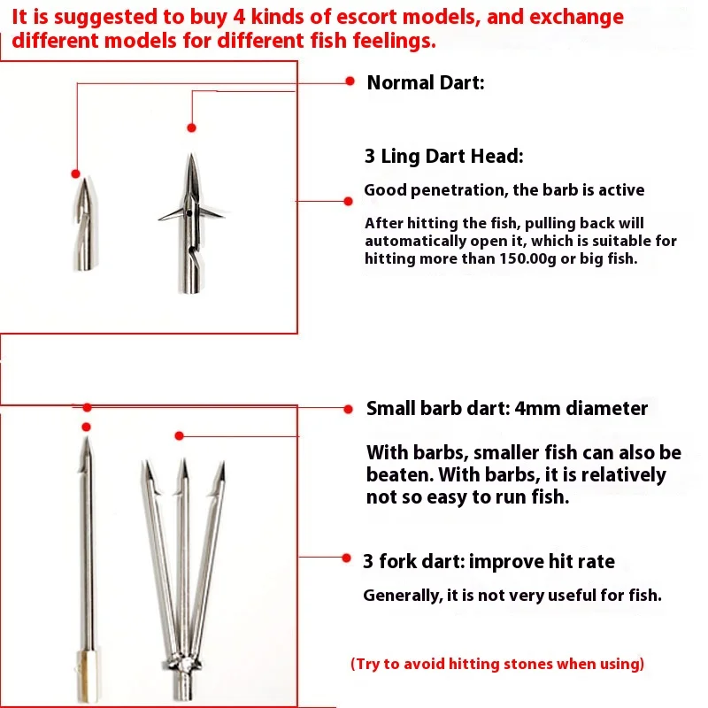 Stainless Steel Fish Underwater Fish Shooter Diving Gun