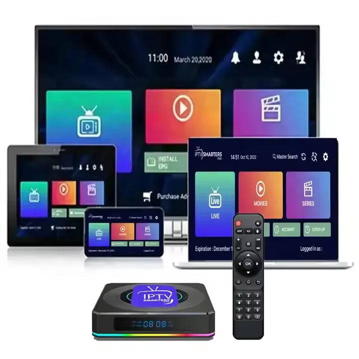 Android Tv Box Iptv 4k Smart Iptv M3u Subscription Full Hd Subscription 12 Months Mega Set-top ...