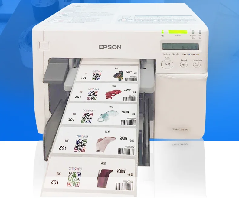 Hot Sale Roll To Roll Label Printer Tm-c3520 Digital Label Printer ...