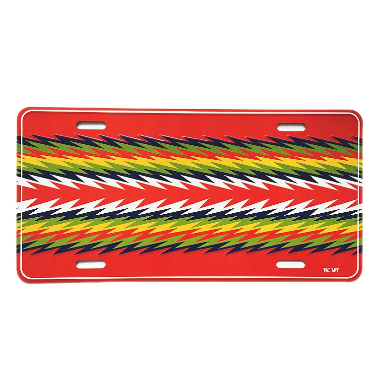 Custom Logo Aluminum Car License Plates - Durable & Stylish